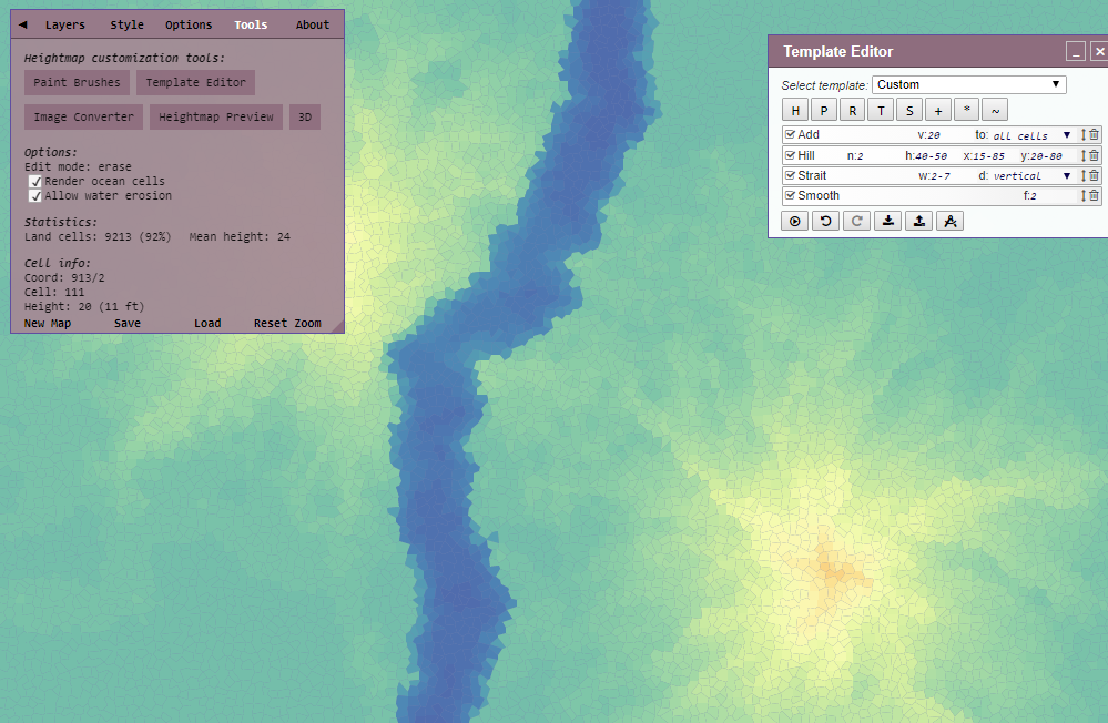 Heightmap template editor · Azgaar/Fantasy-Map-Generator Wiki · GitHub Heightmap template editor · Azgaar/Fantasy-Map-Generator Wiki · GitHub
